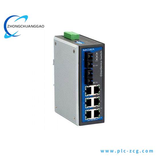 MOXA EDS-308-M-SC Industrial Ethernet Switch - Reliable Network ...