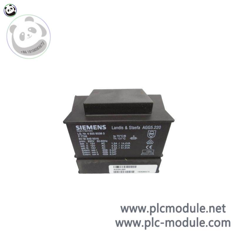 SIEMENS AGG5.220 Mains Transformer, LMV5 System Application - plcmodule ...