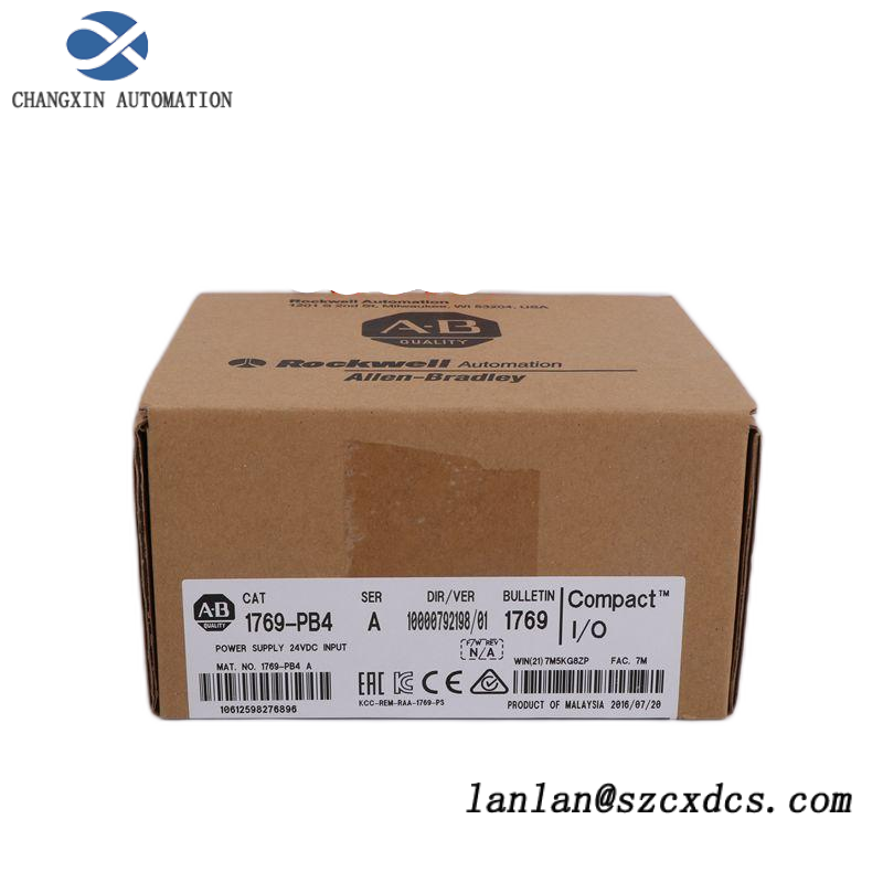 Allen-Bradley 1769-PB4 CompactLogix DC 4A/2 Power Supply - szcxabb ...