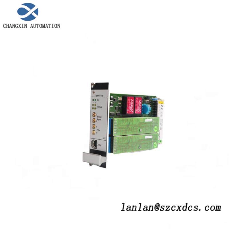EMERSON A6312/08 Speed Control Module - szcxabb Automation