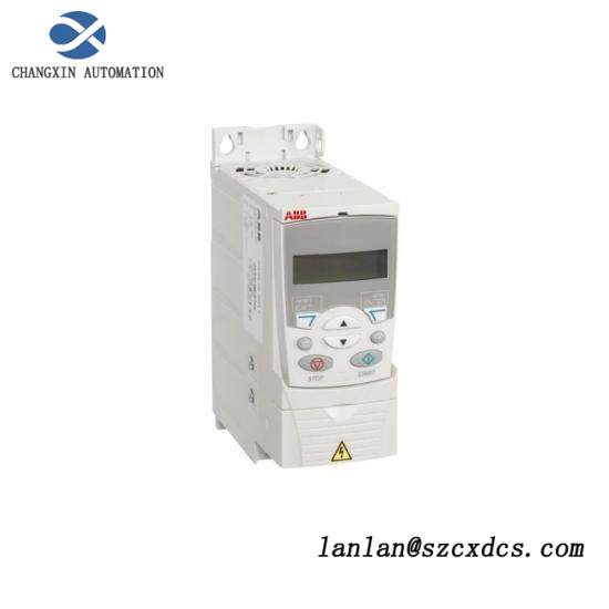 ABB ACS355 Series Inverter Drive - Model E, 3.5 HP, Automation Module ...