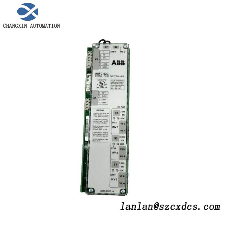 ABB ASFC-02C: Advanced Switch Fuse Controller, Designed for Industrial Automation - szcxabb ...