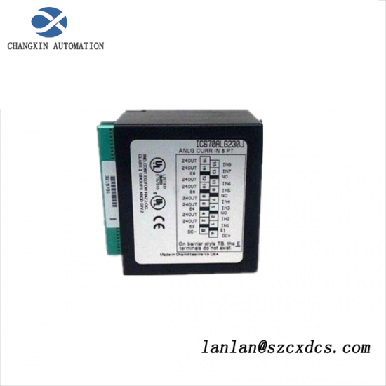 GE FANUC ALG230 Analog Input Module - High Precision 4-20mA, Designed for Industrial Automation ...