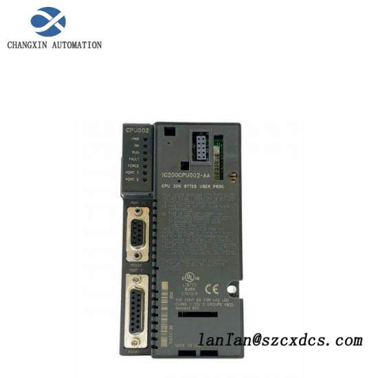 GE Fanuc IC200CPU002 - Versamax PLC, High-performance Control Solution ...