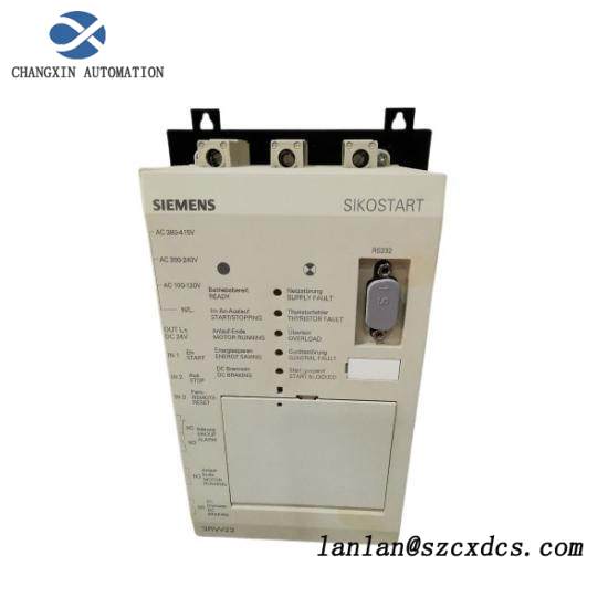 SIEMENS 3RW2920-1BC05 Spare Control Unit: Efficient, Durable, and ...