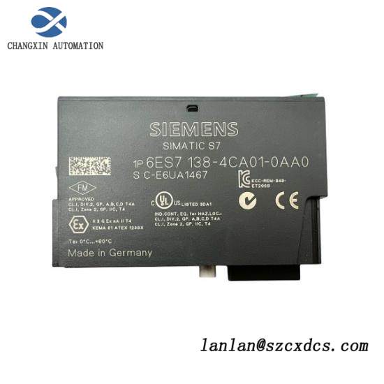 Siemens Simatic DP Power Module 6ES7 138-4CA01-0AA0 - Advanced Control Solutions for Industry ...