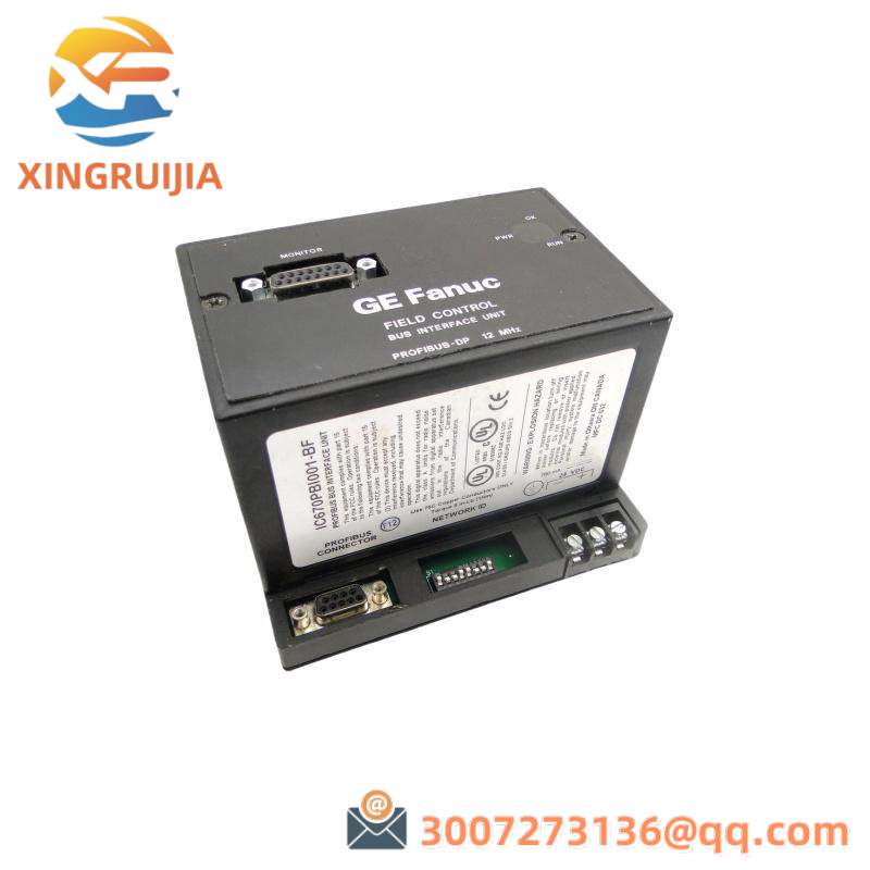 GE Fanuc IC670PBI001 - Profibus Bus Interface Unit, High-Performance ...