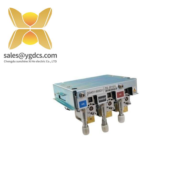 Agilent G3431-60531 FID EPC Module - Advanced Fuel Cell Monitoring ...