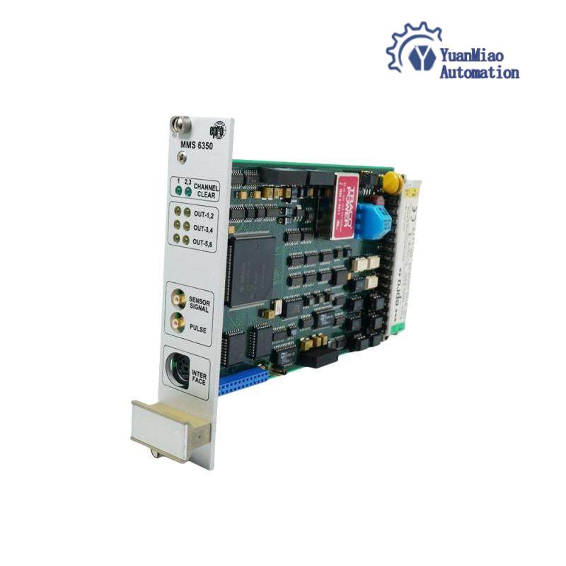 Emerson MMS6350 Digital Overspeed Protection System - High-Performance ...